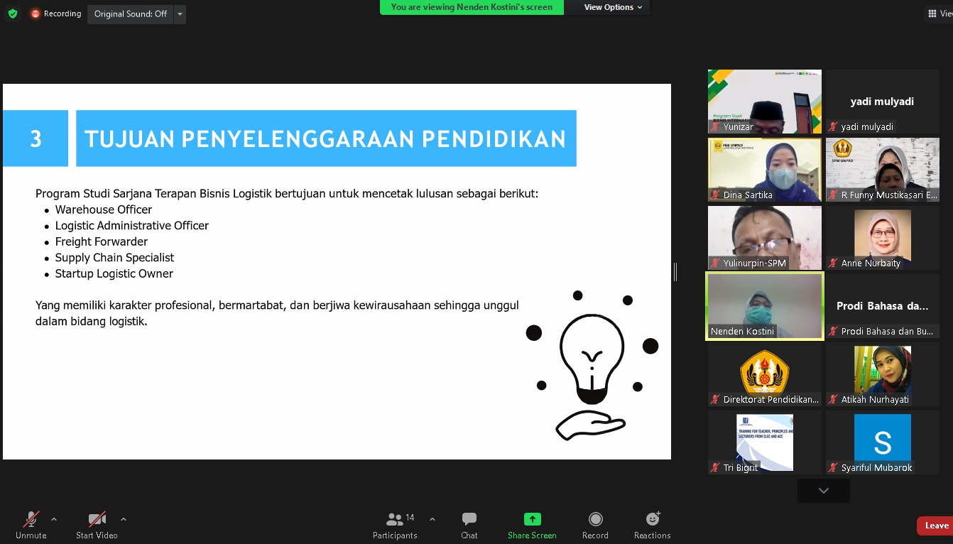 Presentasi Desain Kurikulum Modular Monev : D4 Bisnis Logistik – Satuan ...