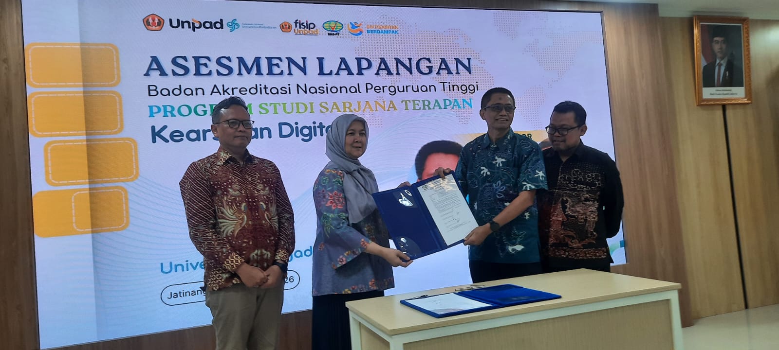 Prodi Kearsipan Digital Unpad Ikuti Asesmen Lapangan Reakreditasi BAN ...